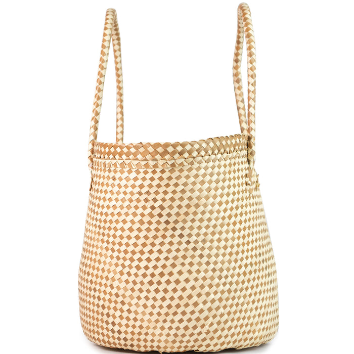 Mini French Market Basket Tote