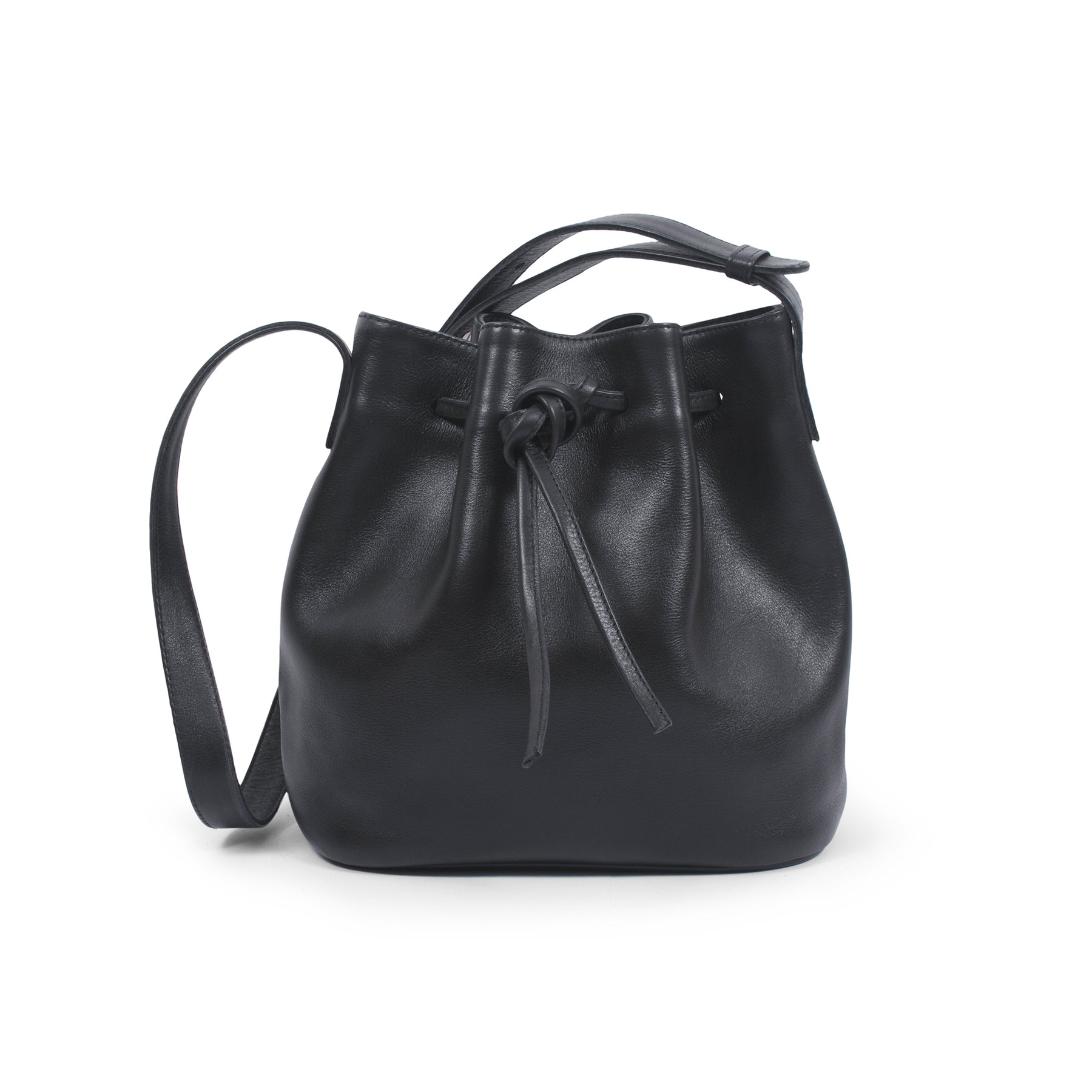 Lacy Bag - Large Leather Bucket Bag | Leather Crossbody Bags