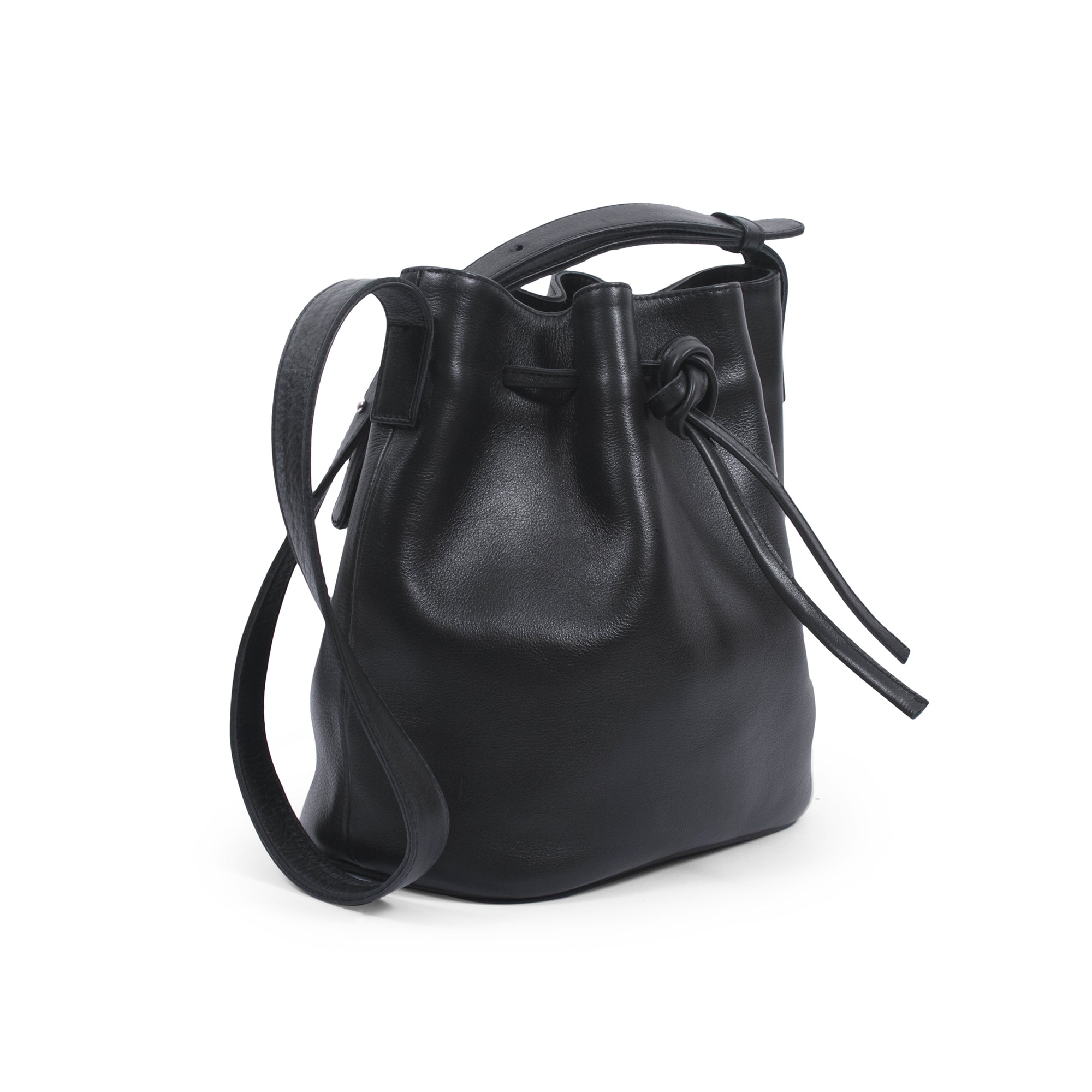 Lacy Bag - Large Leather Bucket Bag | Leather Crossbody Bags