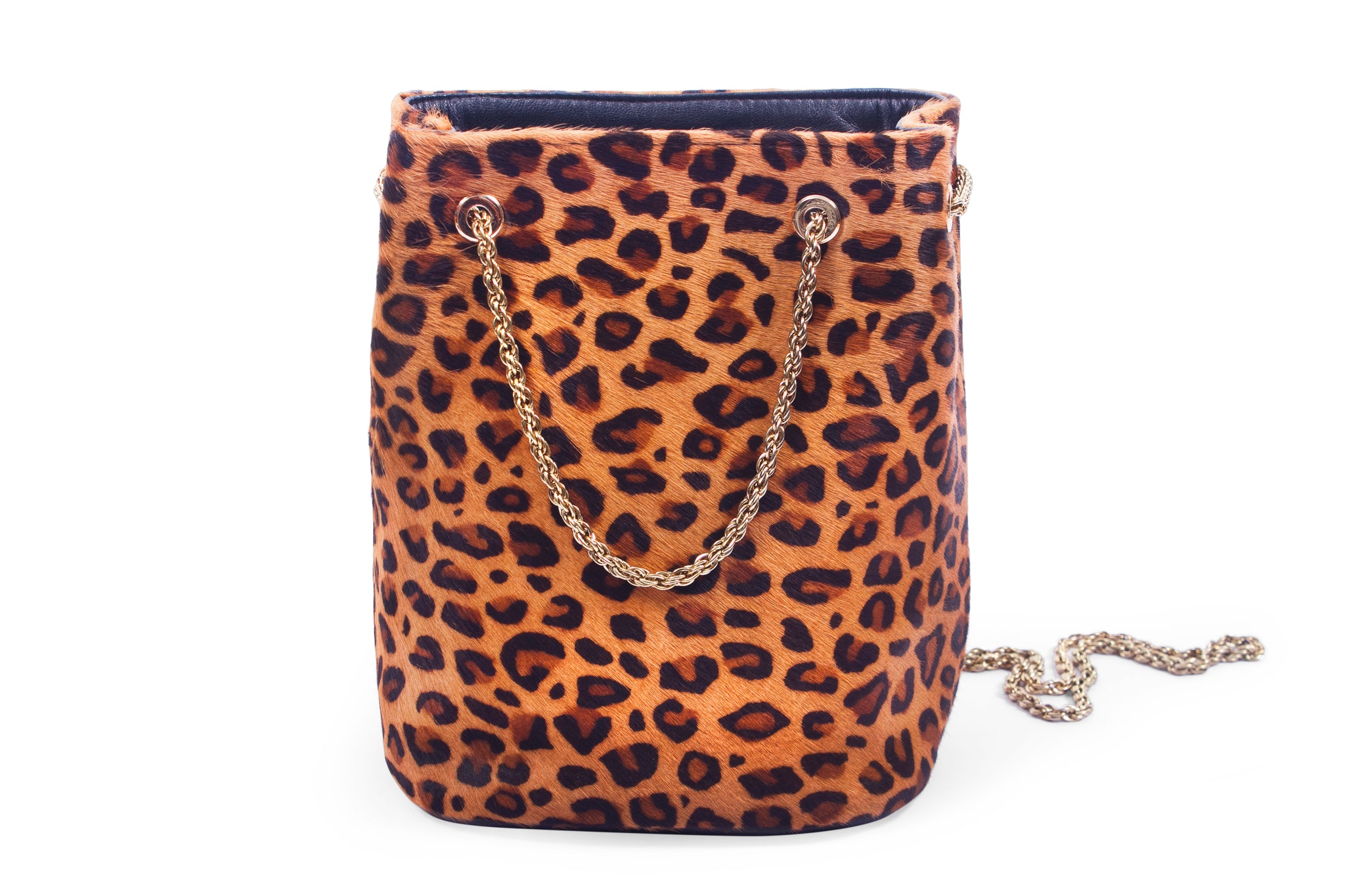 Amelia Bag-Cheetah Print-Drawstring Purse For Women